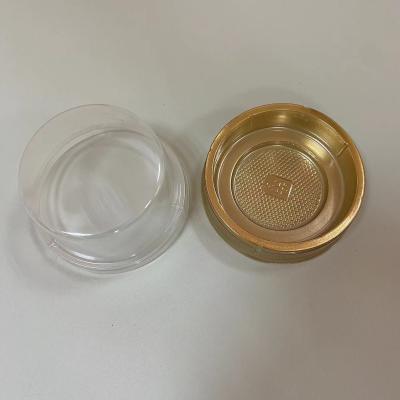Cina Pacchiera per torte di formaggio rotonde all'ingrosso Blister Cake Box Disposable Bakery Pasticceria Donut Box Cibo in plastica trasparente in vendita