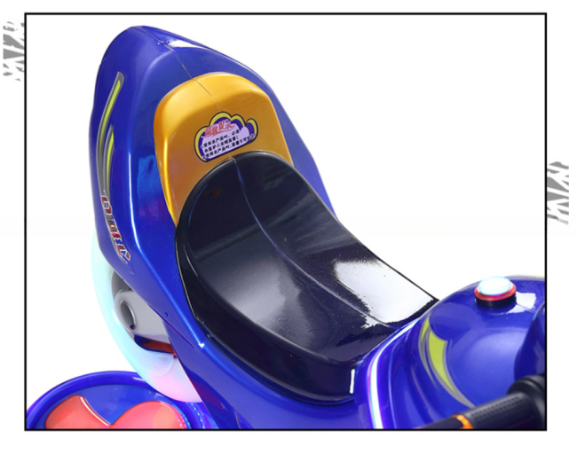 Safety features of children's motorcycle ride