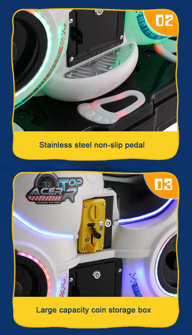 Game machine in commercial setting