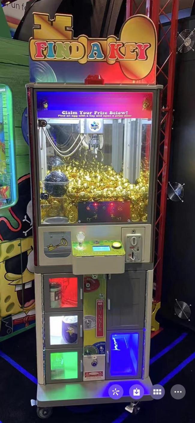 Dreamland Claw Prize Machine control panel