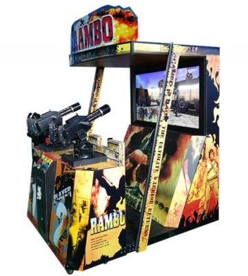 China Dreamland game machines 55LCD coin operated machine rambo shooting arcade games for sale
