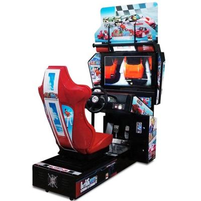 China Reliable 32LCD Video Arcade Race Car Machine Simulator For Game Zone for sale