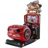 China 3D Super Racing Car Game Machine 116x126x155CM 180W Arcade Coin Pusher for sale