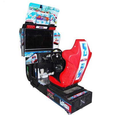 China 32 Inch Screen Racing Car Game Machine Coin Operation Bright Color for sale