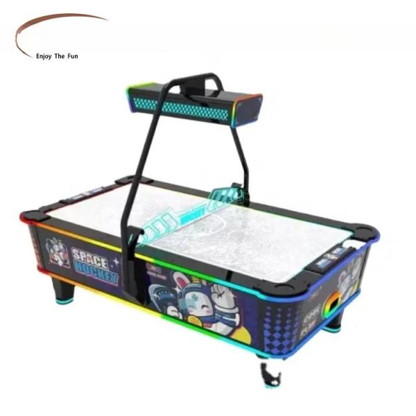 Quality Happy Fun Coin Op 2 Players Air Hockey Game Machine For Amusement Room for sale