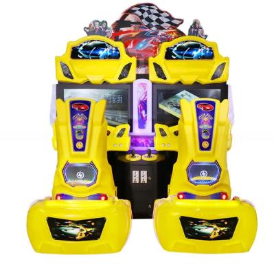 China 32LCD HD Pusher de monedas Arcade Juego de carreras Máquina de juegos de juego de gemelos solteros en venta