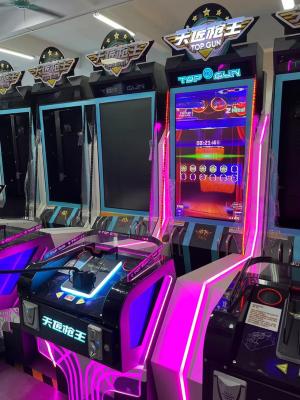 China 2 Player Interactive Arcade Game Top Gun Shooting Game Arcade Machine for sale