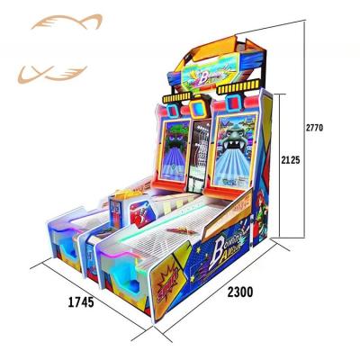 China Dreamland New Arrivals indoor coin operated bowling arcade game machine for amusement game park for sale