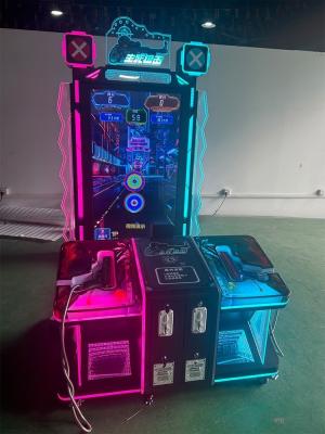 China Dreamland Gun Storm Two Players Shooting Game Machine Coin Pusher Type for sale