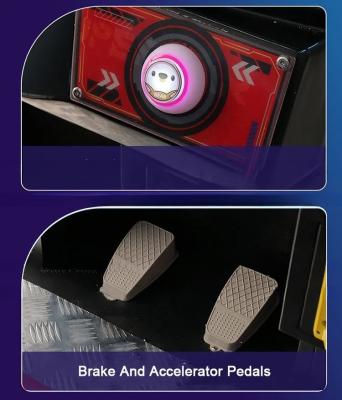 China Dreamland coin operated 26LCD HD kids car racing arcade game machine children Super motorcycle arcade game machine for sale