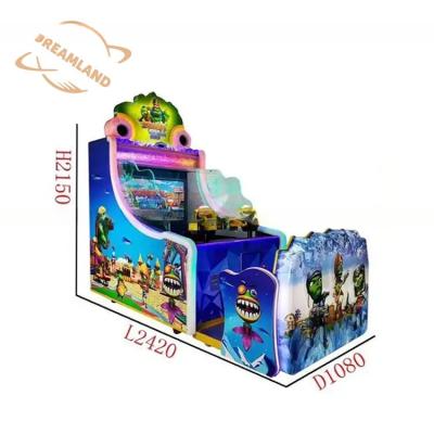 중국 드림랜드 2023 아케이드 촬영 좀비 물 촬영 티켓 게임 기계 카메라 기능 판매용