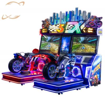 China Dreamland Game Room Simulator Car Arcade Motorcycle Game Machines Arcade Bike Racing Game Machine for sale