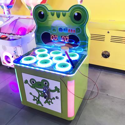 China Happy Kids Arcade Machine Game Ticket Redemption Hit Frog Mouse Hammer Arcade Cabinet Juegos en venta