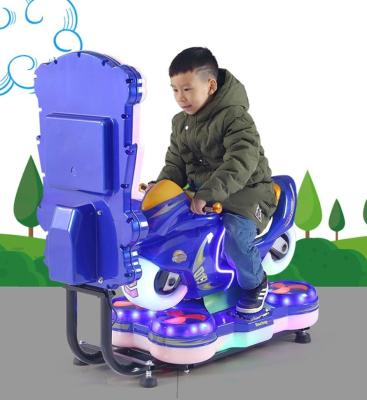 China Indoor game center coin operated crazy children motorcycle kiddie rides with MP5 music for sale