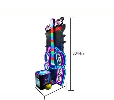China Entertainment Attractive Design Crazy Guitar Game Machine Coin Operated for sale