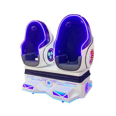 China Professional manufacturer China vr cinema sports chair double seat 9d 360 vr virtual reality egg chair for sale
