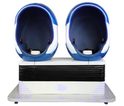 Cina Vendita a caldo 42 pollici VR Cinema Equipment Coin Operato 9D VR Double Egg Chair Game Machine in vendita