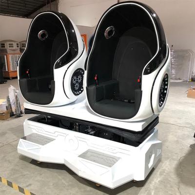China Other amusement park products 9d vr capsule chair for 2 players virtual reality vr cinema chair for sale