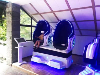 China Attractions VR Park Double 2 Seats Machine 9D VR Chair Cinema With VR Glasses for sale