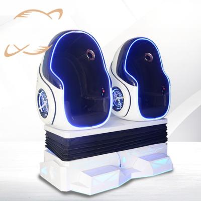 China Attractions VR Park Double 2 Seats Machine 9D VR Chair Cinema With VR Glasses for sale