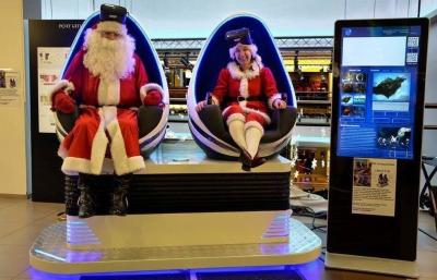 Cina Parco di divertimenti 9D Egg VR Chair Doppio 2 giocatori Simulatore di cinema di realtà virtuale in vendita