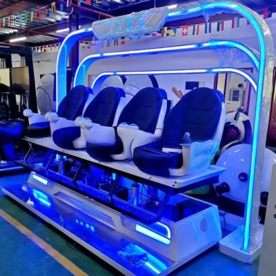 Cina 2022 Hot sale VR simulator 9d 4 posti cinema di realtà virtuale per il parco tematico VR in vendita