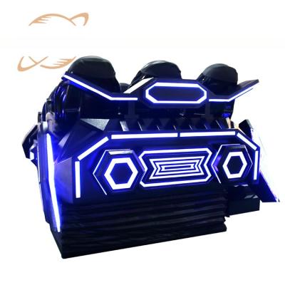 Cina Guadagnare denaro Realtà virtuale 9D Cinema volante Playstation Store Simulatore attrezzature 9D VR Cinema 6 posti in vendita