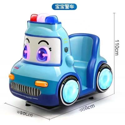 China Máquina de balanceo con accionamiento de monedas Automóvil de balanceo Supermercado Parque de juegos para niños Empujador de monedas de fibra de vidrio eléctrico comercial >3 años en venta
