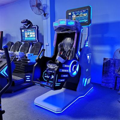 China Dreamland vr attractions 9d vr cinema virtual reality roller coaster game machine 360 vr simulator for sale for sale