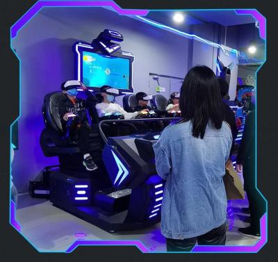 China Hot sale 4 players 9d vr game machine virtual reality vr movies simulator vr cinema for Indoor 9dvr theme park for sale