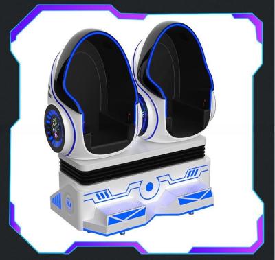 China Dreamland vr manufacturer luxury double 2 players 9d cinema simulator vr chair 9d virtual reality for malls for sale