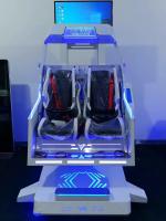 China 9D VR 360 Simulator Roller Coaster 2 Players 110V 220V for Commercial Amusement Parks for sale