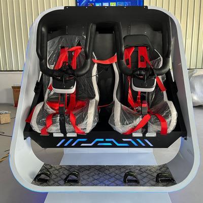 China Parque de diversões Realidade Virtual 9D VR 360 Graus Rotação Roller Coaster VR Cinema Simulator à venda