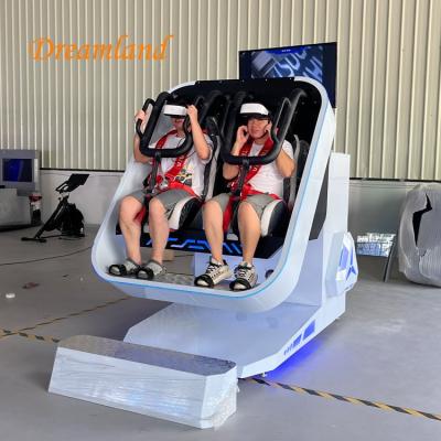 China Parque de diversões Realidade Virtual 9D VR 360 Graus Rotação Roller Coaster VR Cinema Simulator à venda