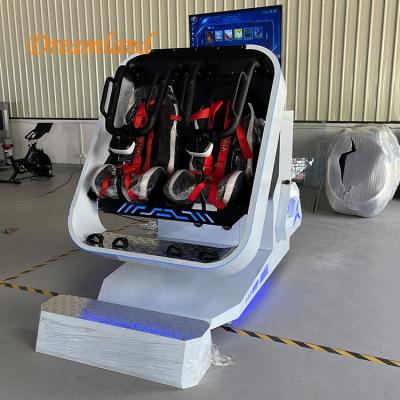 China Parque de diversões Realidade Virtual 9D VR 360 Graus Rotação Roller Coaster VR Cinema Simulator à venda