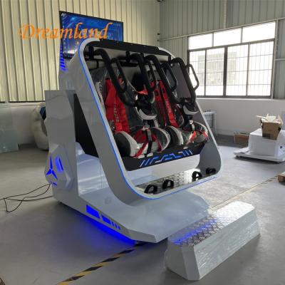 China Parque de diversões Realidade Virtual 9D VR 360 Graus Rotação Roller Coaster VR Cinema Simulator à venda