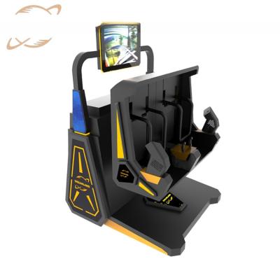 Chine Dreamland Adult Kids Centre commercial 9D Cinéma 2 sièges Vol Coaster 9D VR Chaise Simulateur de machine VR à vendre