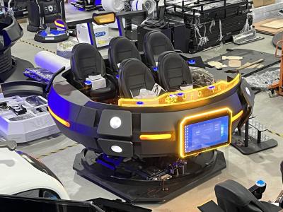 China Dreamland 9D Virtual Reality Simulator UFO VR Game Machine Dynamic Rotating Platform VR 360 Degree Cinema for sale