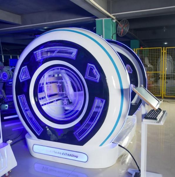 Dreamland exclusif en réalité virtuelle 9D VR cinéma 2 joueurs 9D VR simulateur de machine de jeu de montagne russe