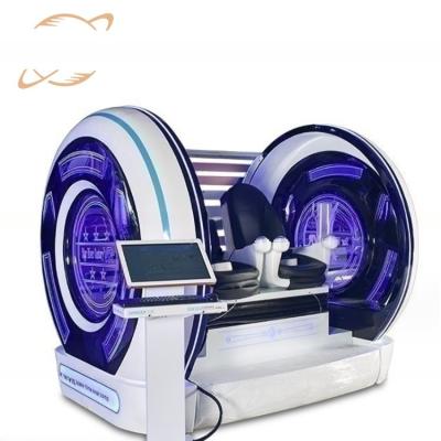 China Φαρμακείο ονείρων τιμή 2 θέσεις 9D VR κινηματογράφος Αβγό καρέκλα εξοπλισμός Εικονική πραγματικότητα προσομοιωτής παιχνίδι μηχανή for sale