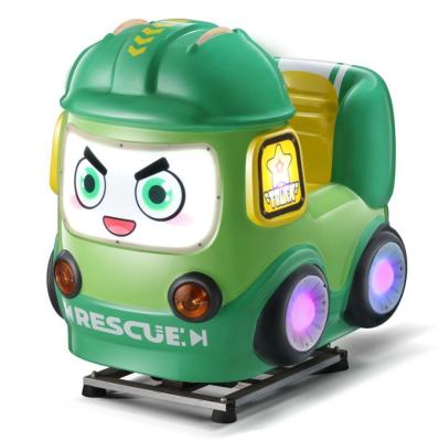 Cina Fabbrica Dreamland Ingrosso Monete Operato Qiqu Pompieri camion Kiddy Rides Parco di divertimenti Bambini Ride Per Bambini In vendita in vendita