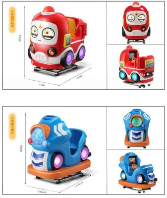 Cina Fabbrica Dreamland Ingrosso Monete Operato Qiqu Pompieri camion Kiddy Rides Parco di divertimenti Bambini Ride Per Bambini In vendita in vendita