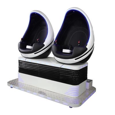 China Dreamland Virtual Reality Cinema 2 Player 9D VR Egg Cinema Multiplayer Equipment VR Simulator for sale
