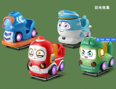 Cina Dreamland per bambini materiale in fibra di vetro macchina da gioco moneta azionata giostre a dondolo per bambini parco a tema in vendita