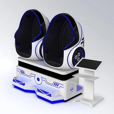 China Dreamland dubbele spelers 9D VR ei stoel 360 VR achtbaan virtuele realiteit VR cinema Te koop