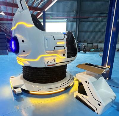 China Dreamland VR Twin 360 Rotation UFO Simulation Rides VR Space Flight Machine 360 VR Cinema Chair for sale