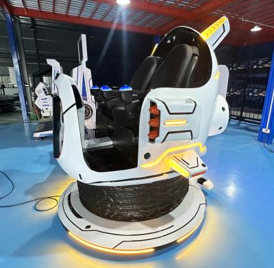 China Dreamland VR Twin 360 Rotation UFO Simulation Rides VR Space Flight Machine 360 VR Cinema Chair for sale