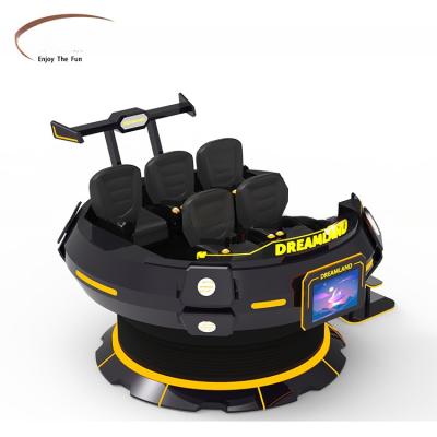 Chine Dreamland 9D réalité virtuelle 5 joueurs VR simulateur de cinéma 9D OVNI espace VR équipement de montagnes russes à vendre