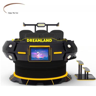 China Dreamland VR Magic UFO Flying Saucer 360 9D VR Cinema Simulator VR Flight Simulator 720 for sale