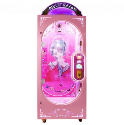 Cina Commerciale vetro trasparente bambole di peluche manicotto macchina regalo premio giocattoli ripieni gru macchina arcade in vendita